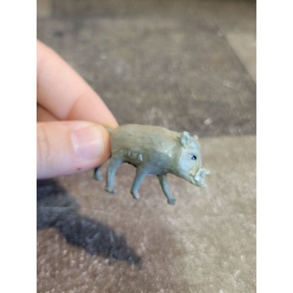 unbranded | Toys | Mini Grayboar Pig Zoo Farm Animal Toy Figure | Poshmark